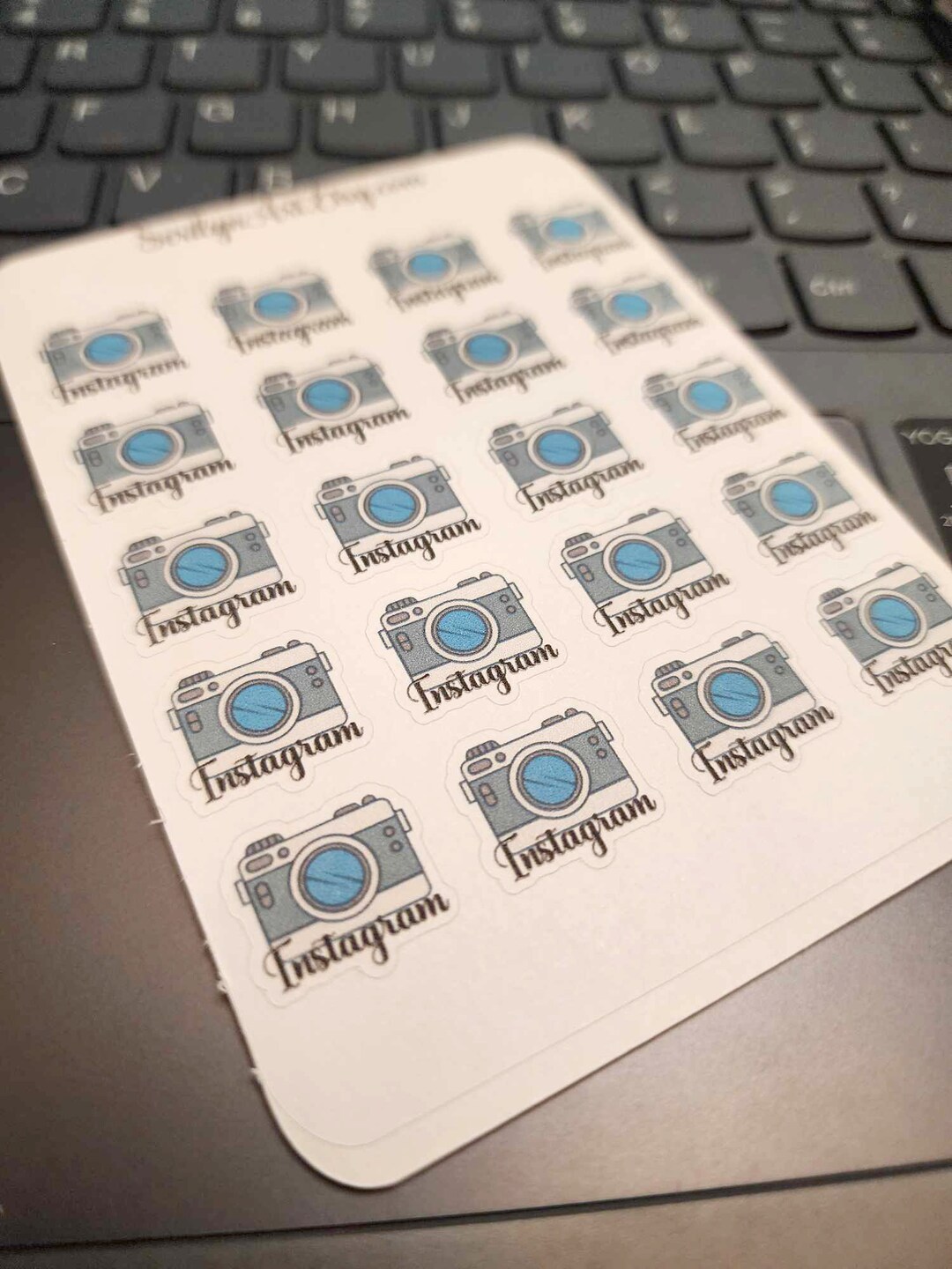 Sticker Sheet Instagram Scripts/icons for Bullet Journals and Planners ...