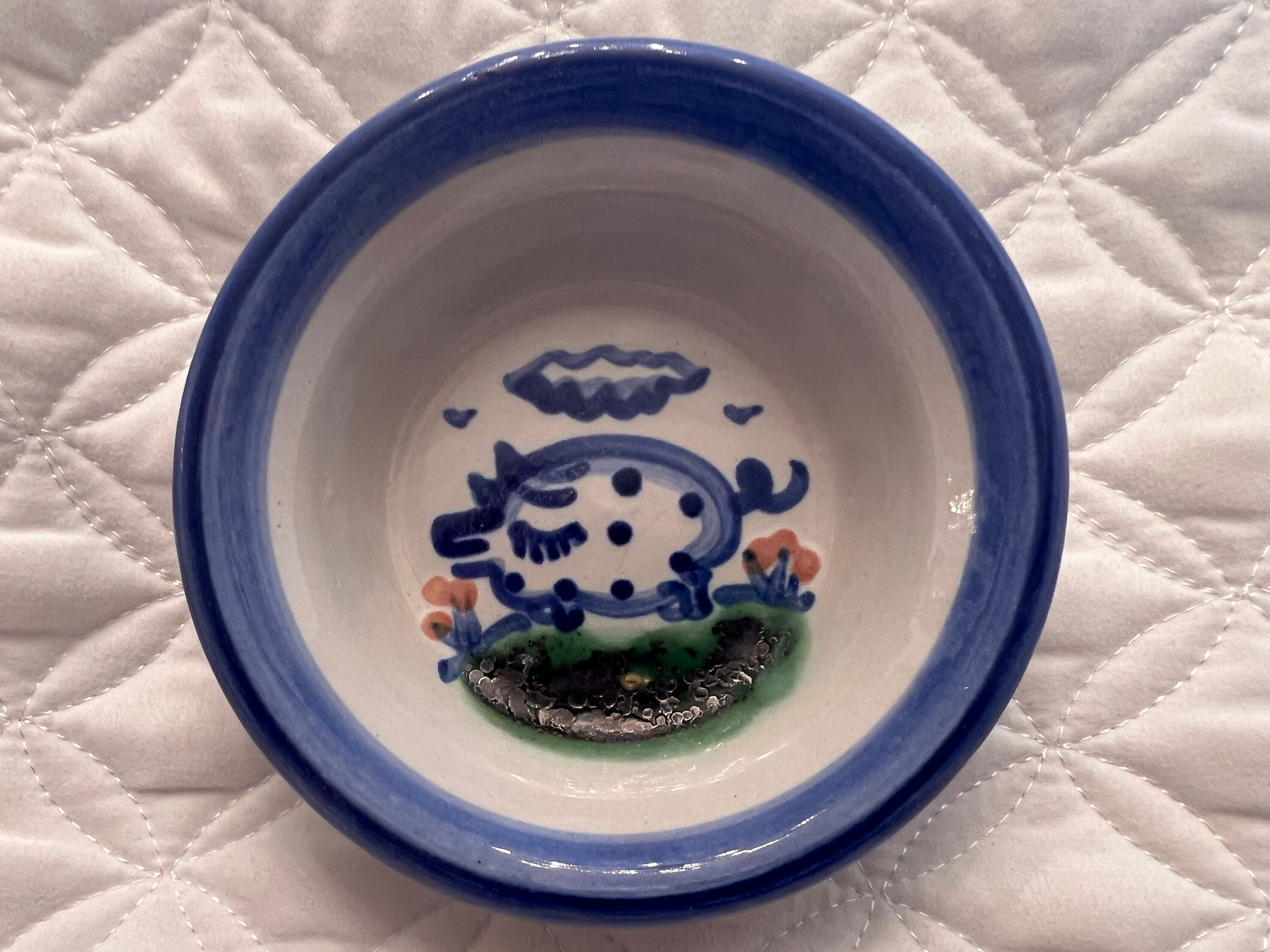 Vintage M.A. Hadley Pottery pig 4 1/2 Inch Ramekin Bowl - Etsy