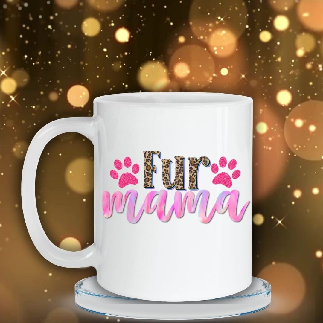 Custom Dog Mom Mug, Personalized Dog Mom Mug, Retro Mom Mug, Dog Mama ...