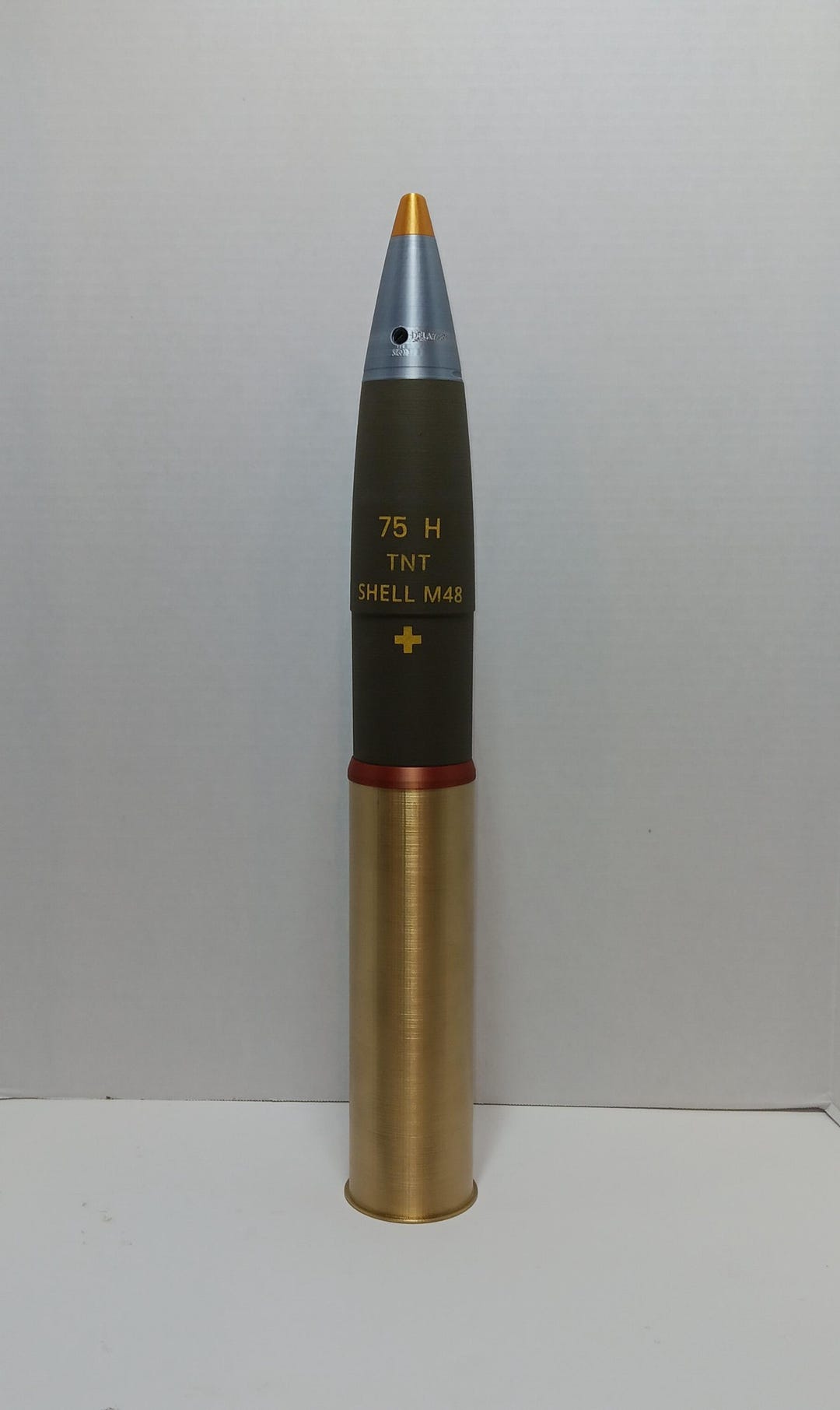 3D Printed "he" 75mm Artillery Round Shell "plastic" Full Size - Etsy