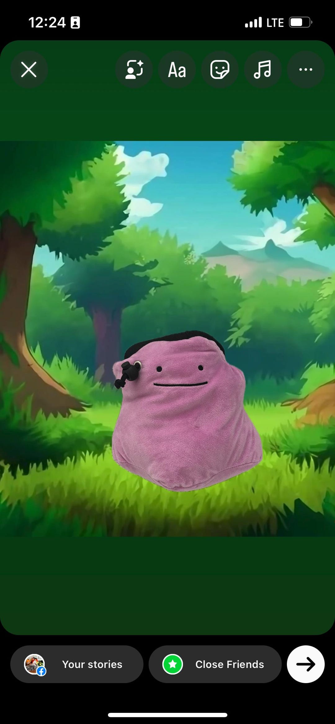 Ditto Pokemon Chalkbag With Belt - Etsy