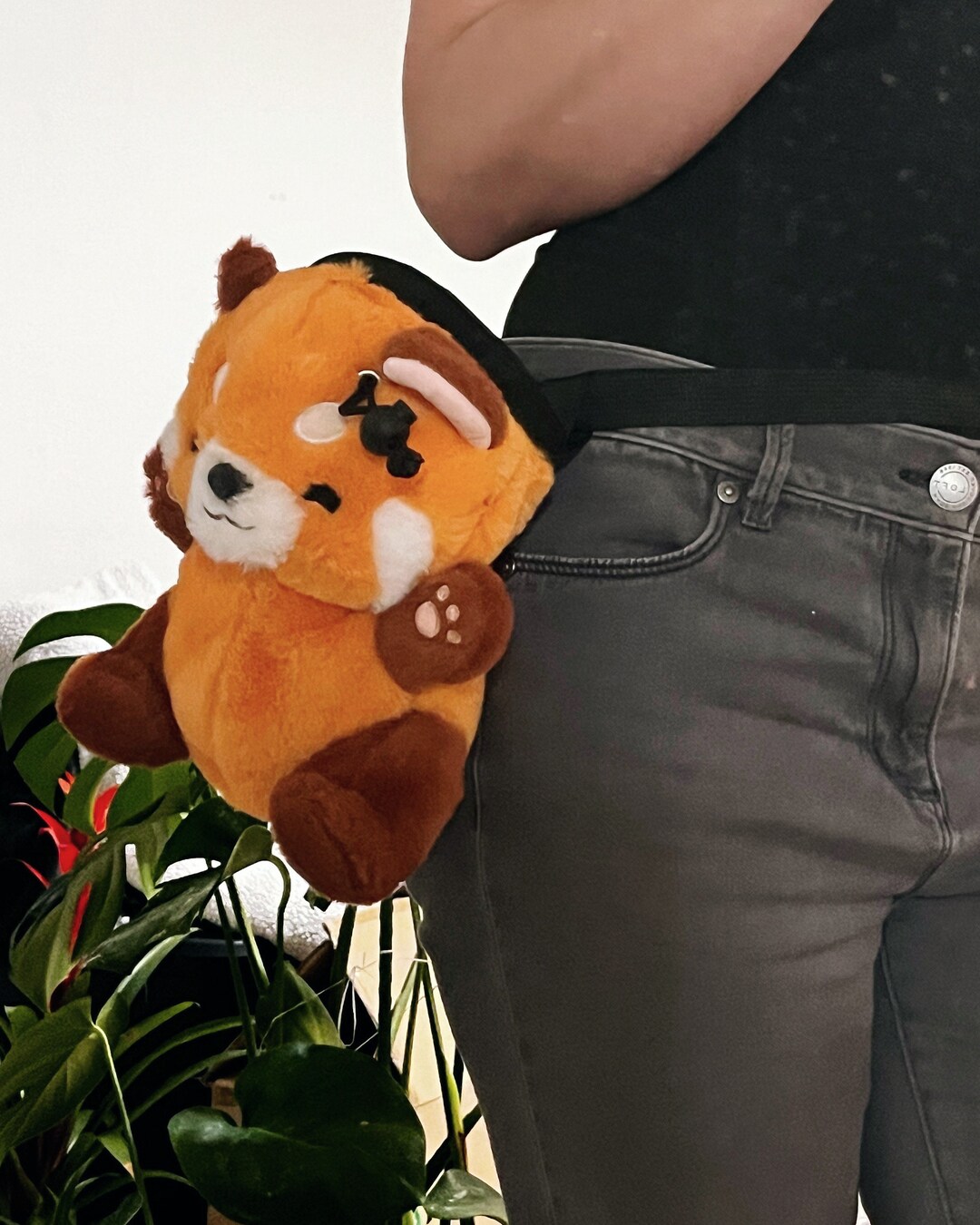 Panda / Redpanda Stuffed Chalkbag or Clubcover - Etsy