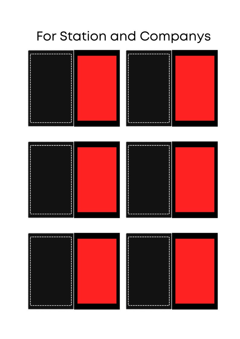 Monopoly Template Pack Editable Canva | Customized Monopoly Stencil ...