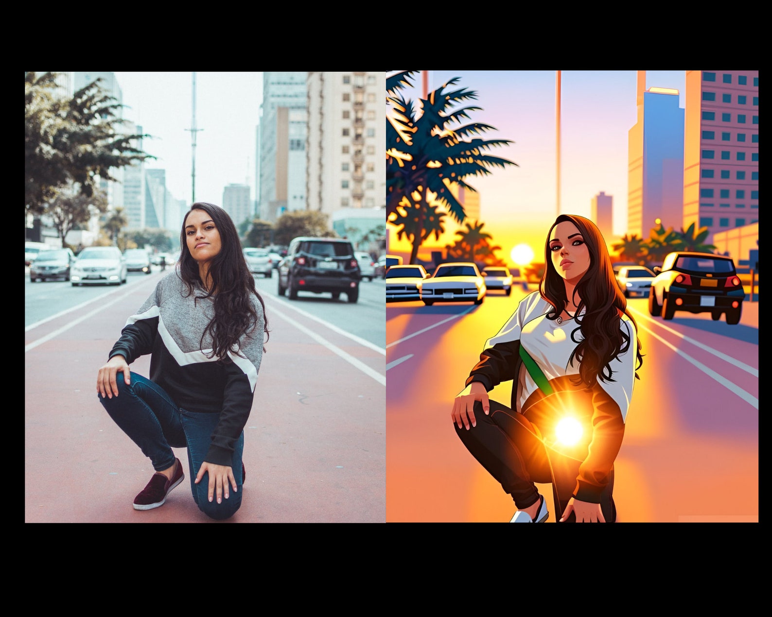 GTA Customized Gamecover Grand Theft Auto Portrait Wall Art Printable ...