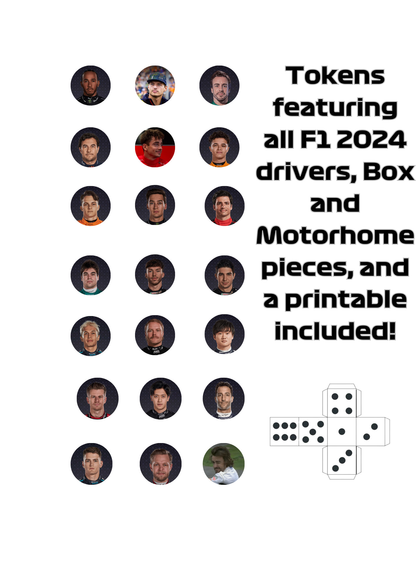 F124poly Printable Monopoly F1 English Edition Tematic Board Game ...