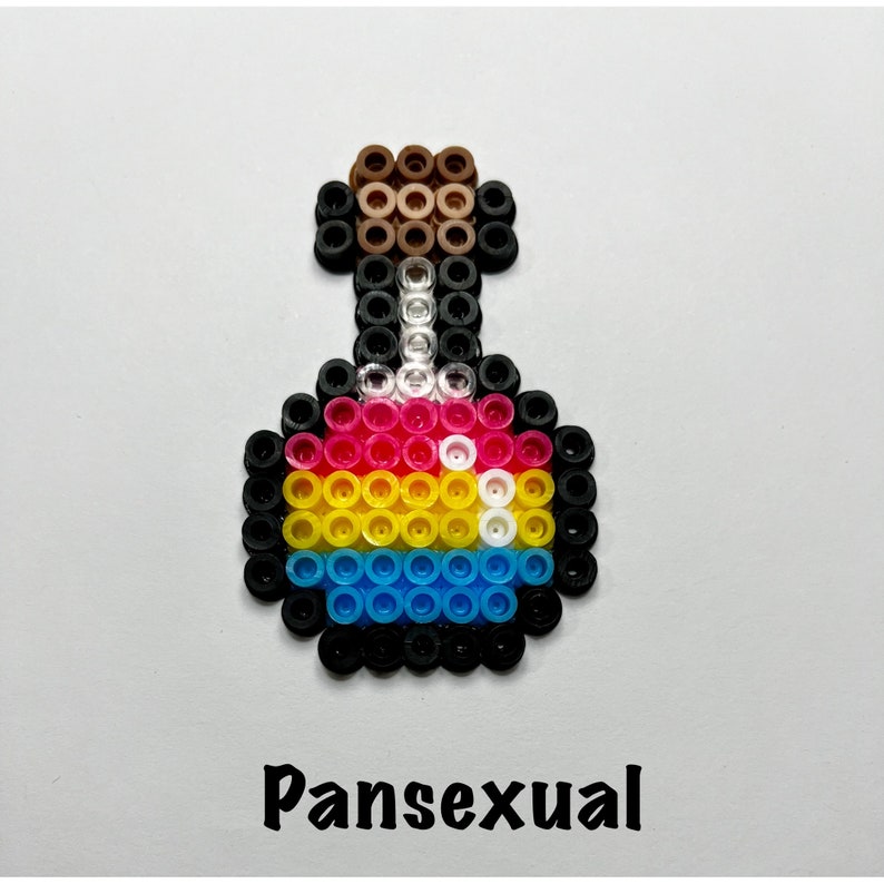 Pride Perler Bead Potion Bottle Keychain or Magnet - Etsy