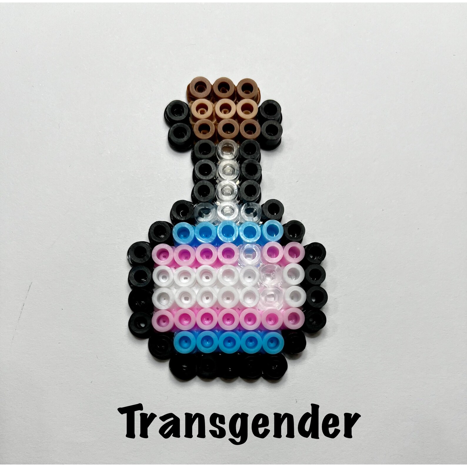 Pride Perler Bead Potion Bottle Keychain or Magnet - Etsy