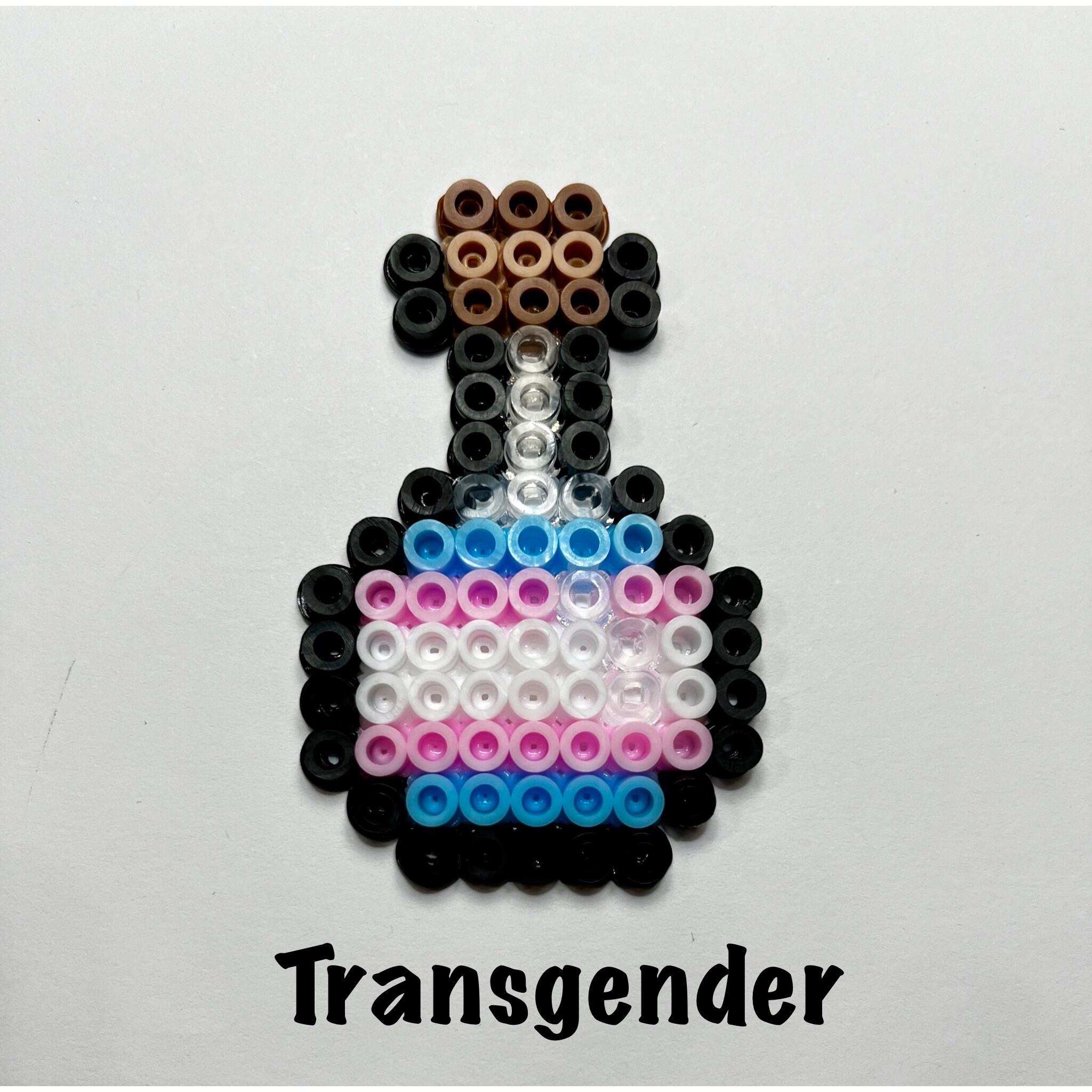 Pride Perler Bead Potion Bottle Keychain or Magnet - Etsy