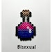 Pride Perler Bead Potion Bottle Keychain or Magnet - Etsy
