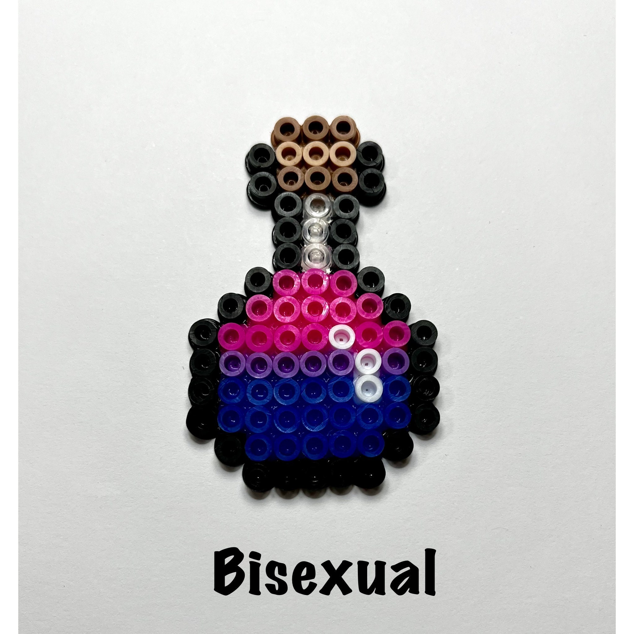Pride Perler Bead Potion Bottle Keychain or Magnet - Etsy