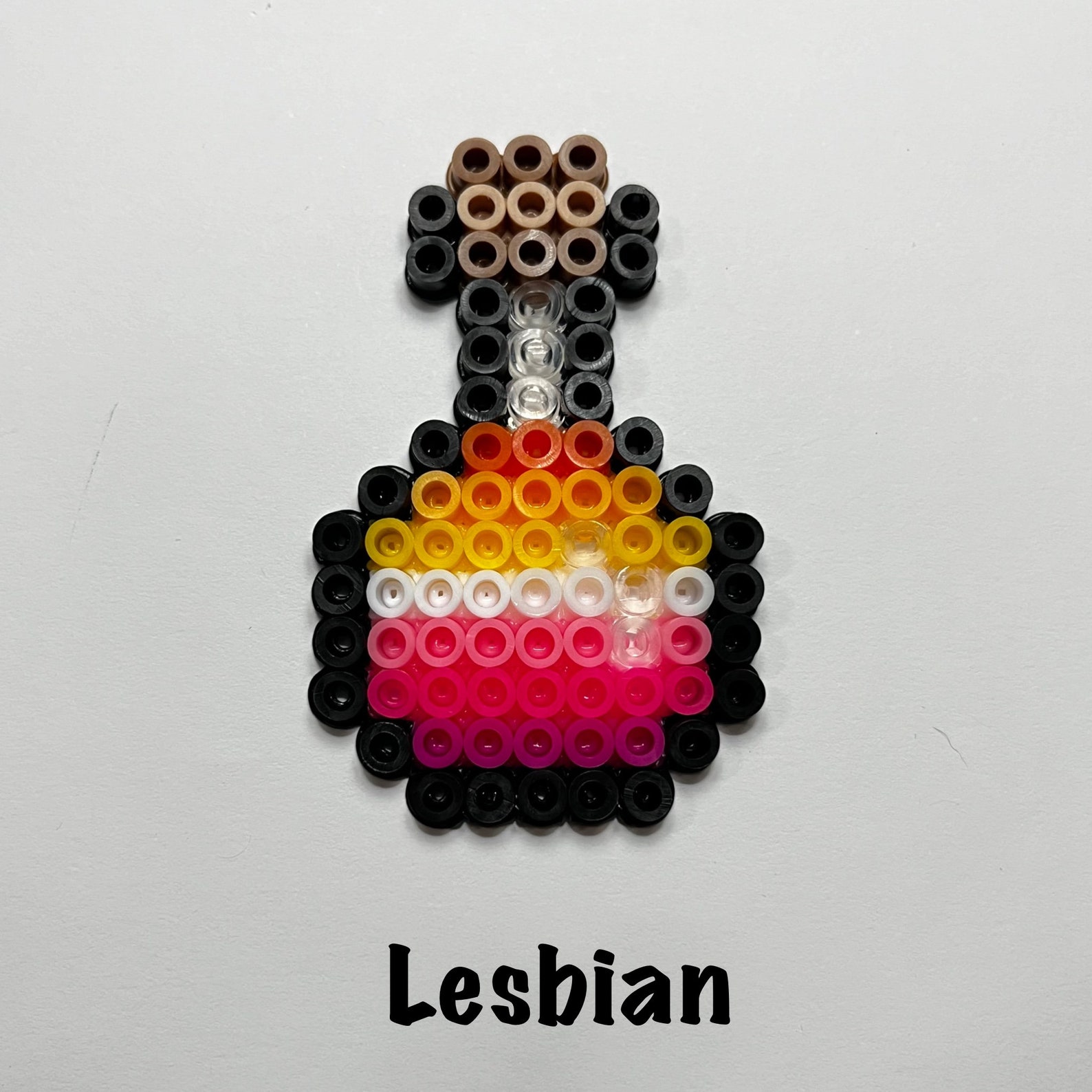 Pride Perler Bead Potion Bottle Keychain or Magnet - Etsy