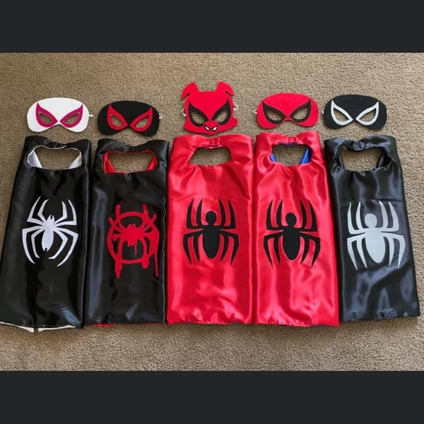 Spiderman Cape - Etsy