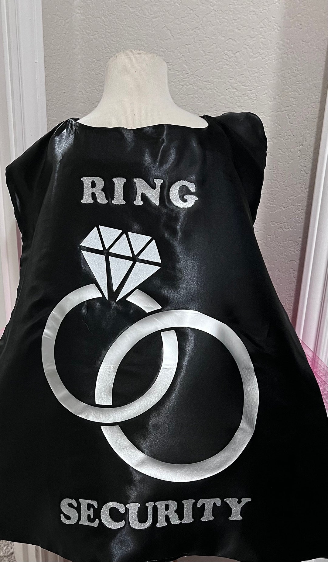 Ring Bearer Cape With a White Parkle Diamond - Etsy