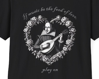 If Music Be the Food of Love Play On - Etsy