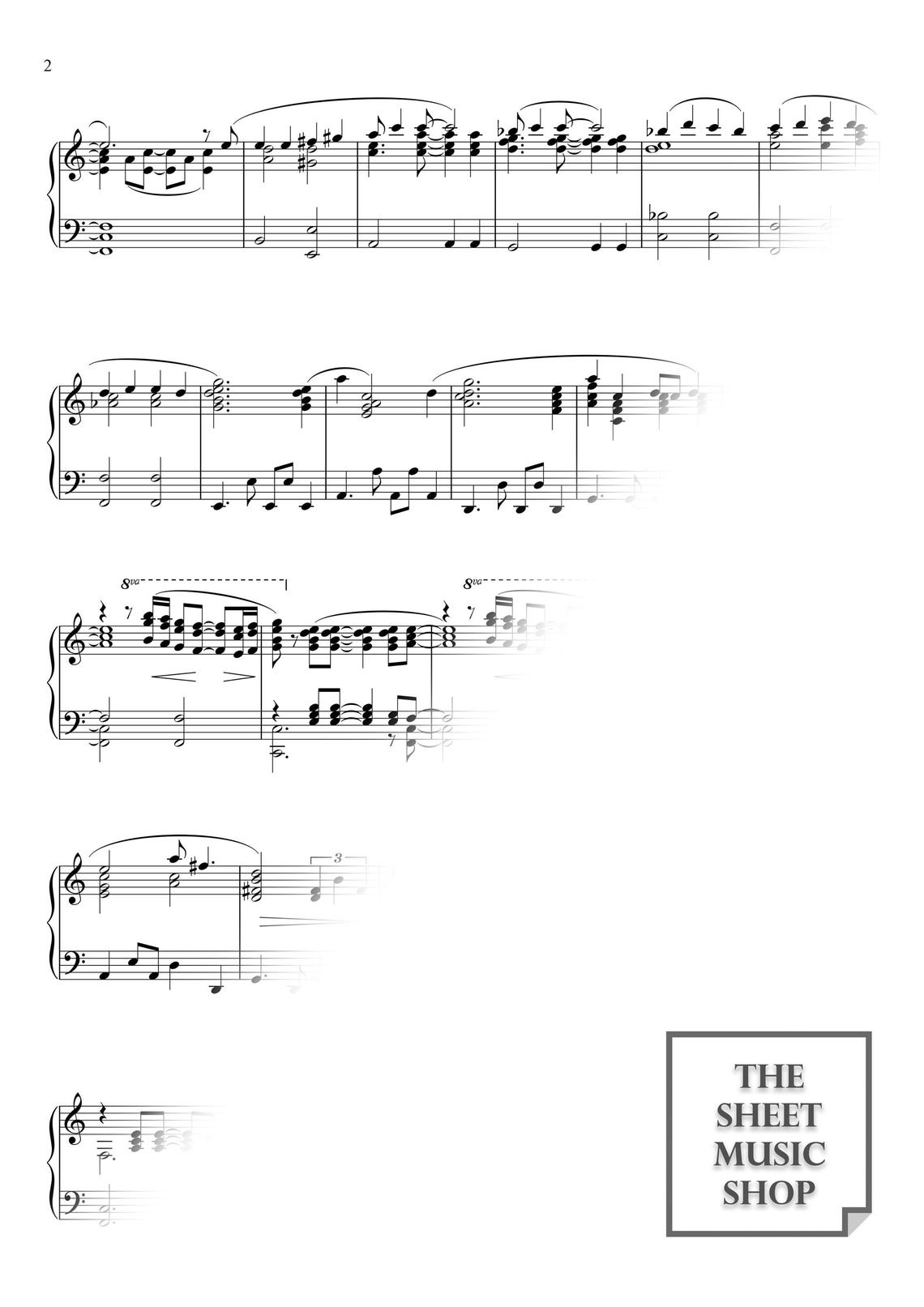 This Guy's in Love With You by Herb Alpert, Sheet Music Arranged for Piano Solo, Digital PDF ...
