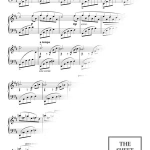 Le Onde by Ludovico Einaudi, Sheet Music for Piano Solo, Intermediate ...