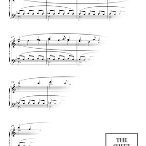 Silent Night Atmospheric Piano Solo Christmas Sheet Music Arrangement ...