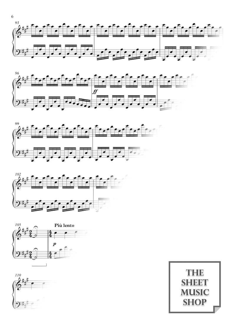 Ludovico Einaudi Experience Piano Sheet Music (PDF Download) - Etsy