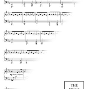 Primavera Piano Sheet Music by Ludovico Einaudi (printable PDF) - Etsy