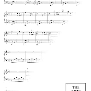 Primavera Piano Sheet Music by Ludovico Einaudi (printable PDF) - Etsy