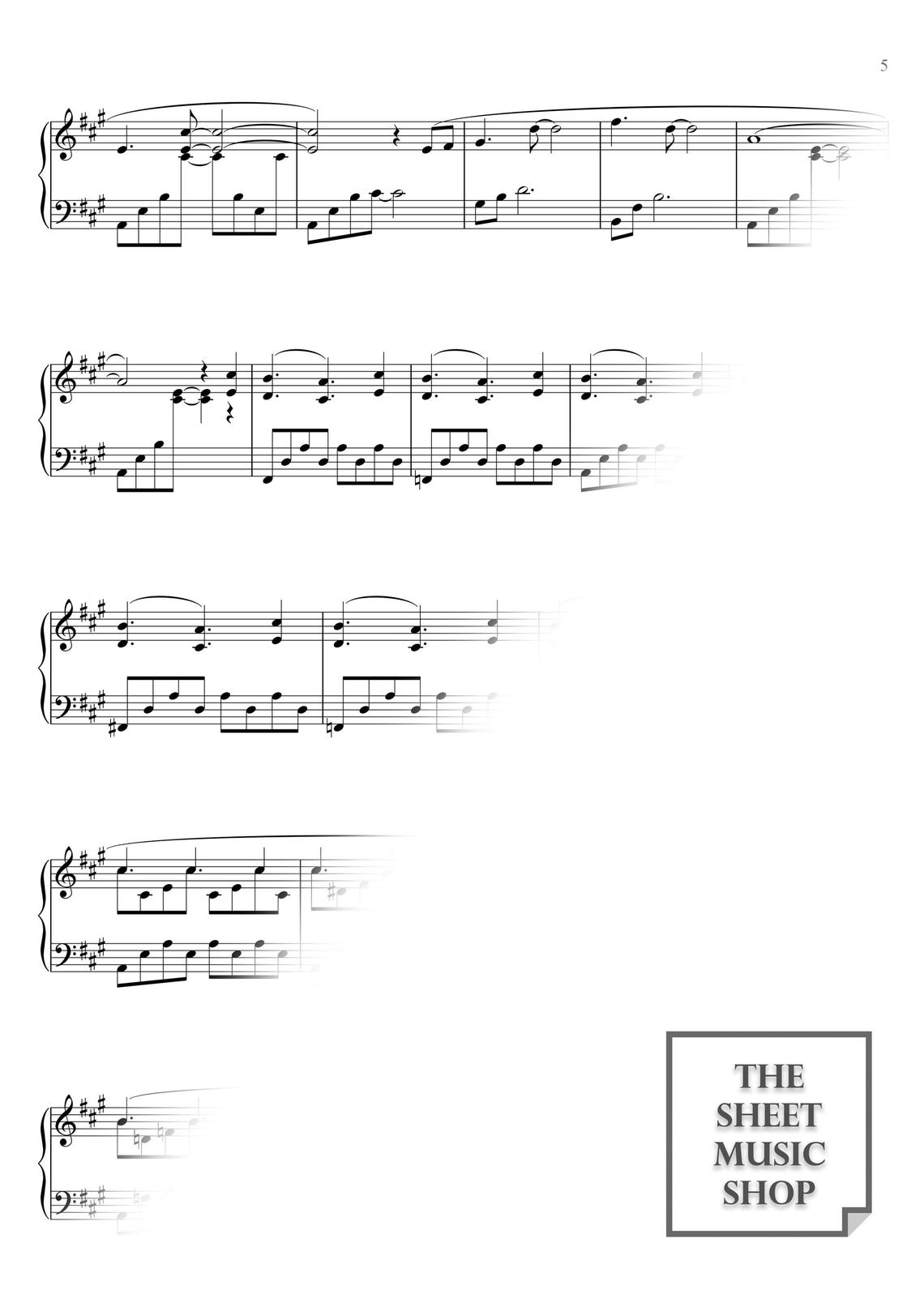 Password by Ludovico Einaudi: Intermediate Piano Sheet Music (printable ...