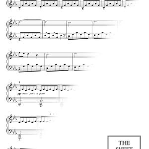 Primavera Piano Sheet Music by Ludovico Einaudi (printable PDF) - Etsy