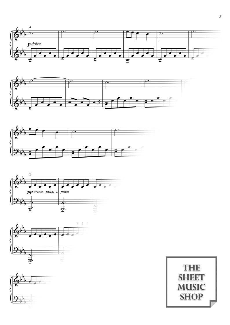 Primavera Piano Sheet Music by Ludovico Einaudi (printable PDF) - Etsy