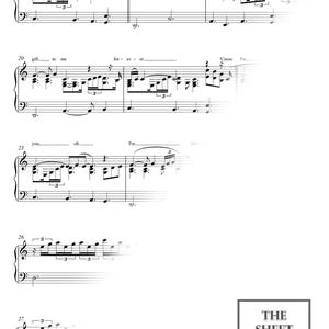 Kissing You by Des'ree, Sheet Music Arranged for Piano Solo, Lyrics ...