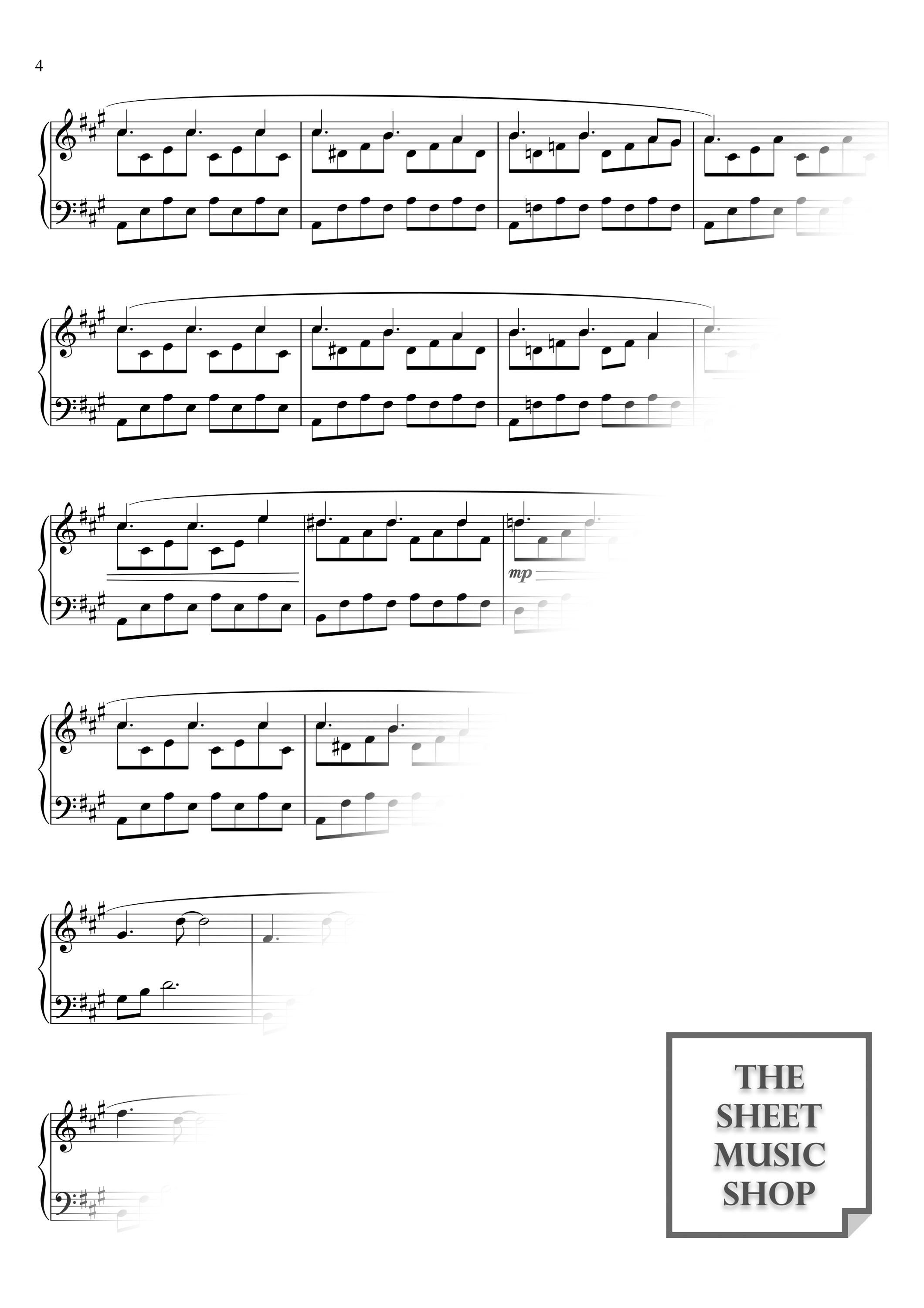 Password by Ludovico Einaudi: Intermediate Piano Sheet Music (printable ...