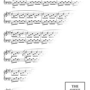Password by Ludovico Einaudi: Intermediate Piano Sheet Music (printable ...