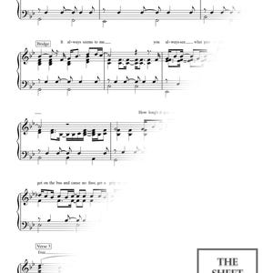 Oasis - Whatever, Piano Solo Sheet Music (digital PDF) - Etsy