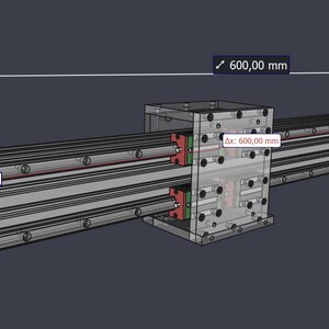 Proverxl 4030 V2 Ultimate Linear Rail Upgrade HGR15 3D Model STEP - Etsy