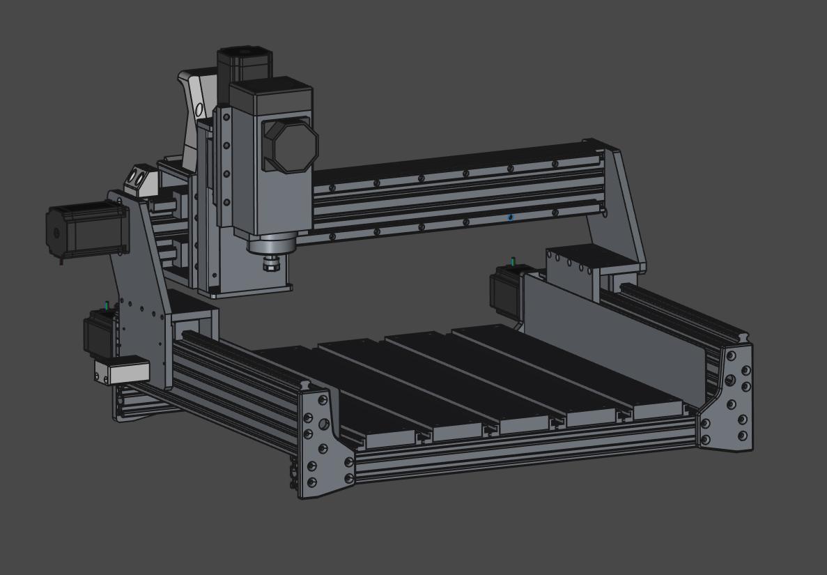 Proverxl 4030 V2 - Ultimate Linear Rail Upgrade - HGR15 - 3D Model ...