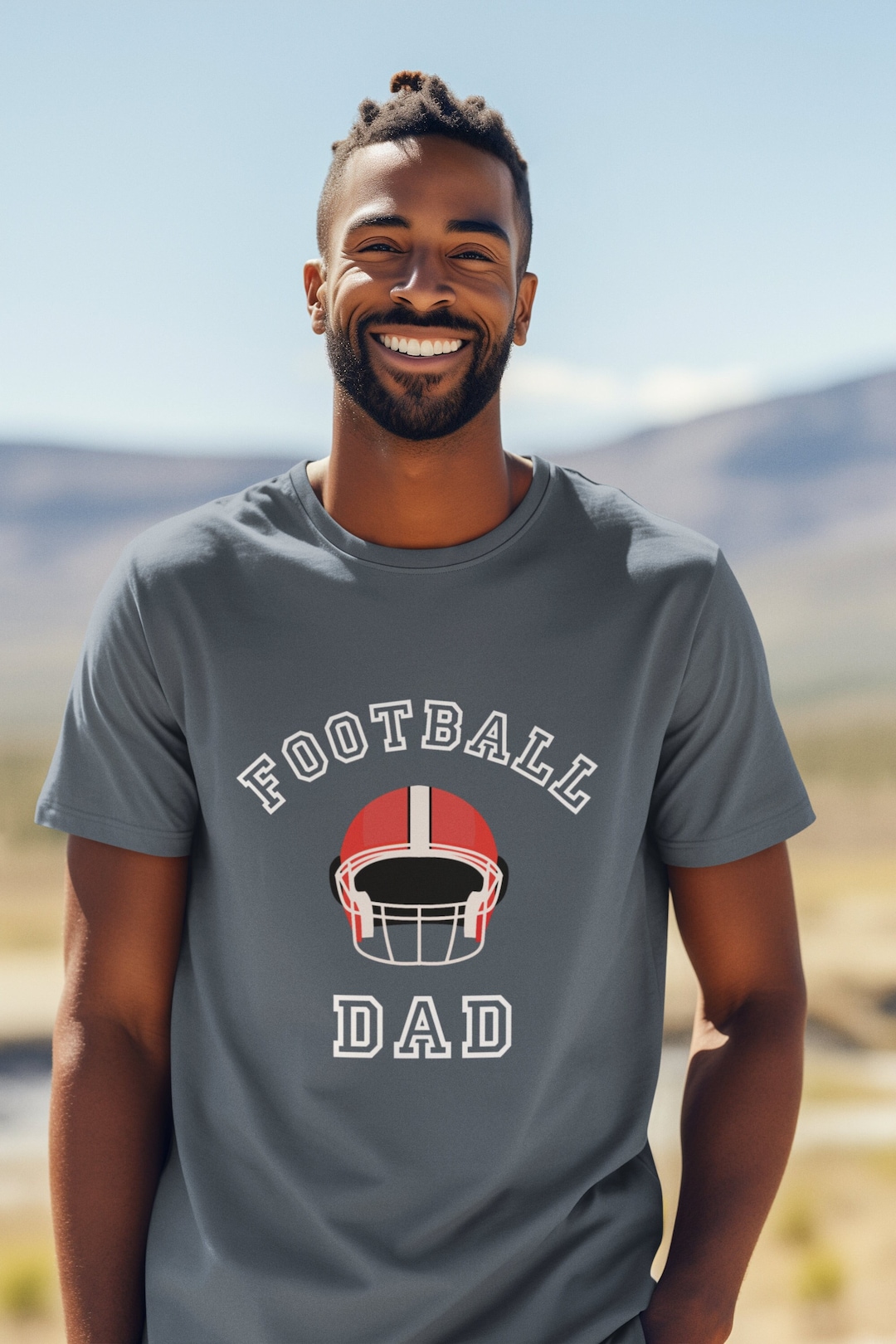 Football Dad Shirt, Dad Shirt, Football Lover Tshirt, Father's Day Gift ...