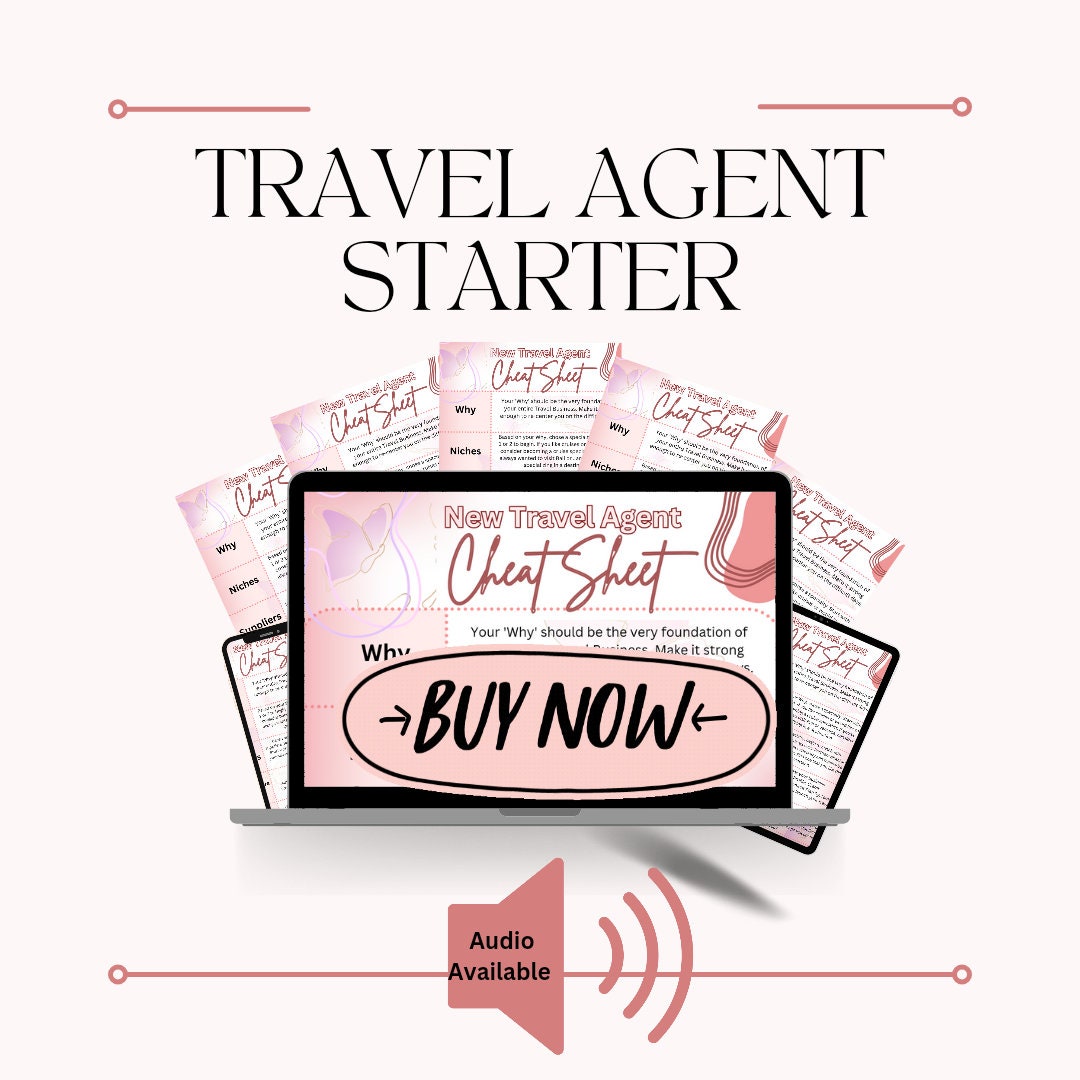 Travel Agent Cheat Sheet - Etsy
