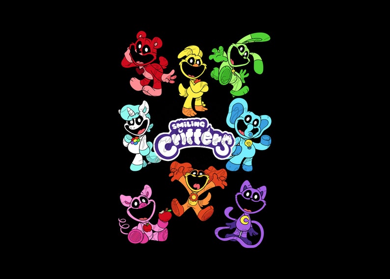 Smiling Critters Png, Smiling Critters Svg, Poppy Playtime Friends Png ...