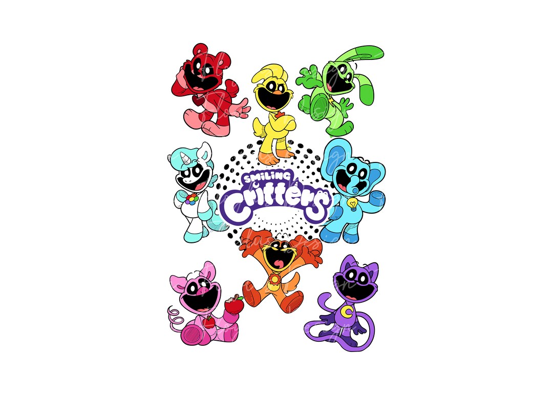Smiling Critters Png, Smiling Critters Svg, Poppy Playtime Friends Png ...