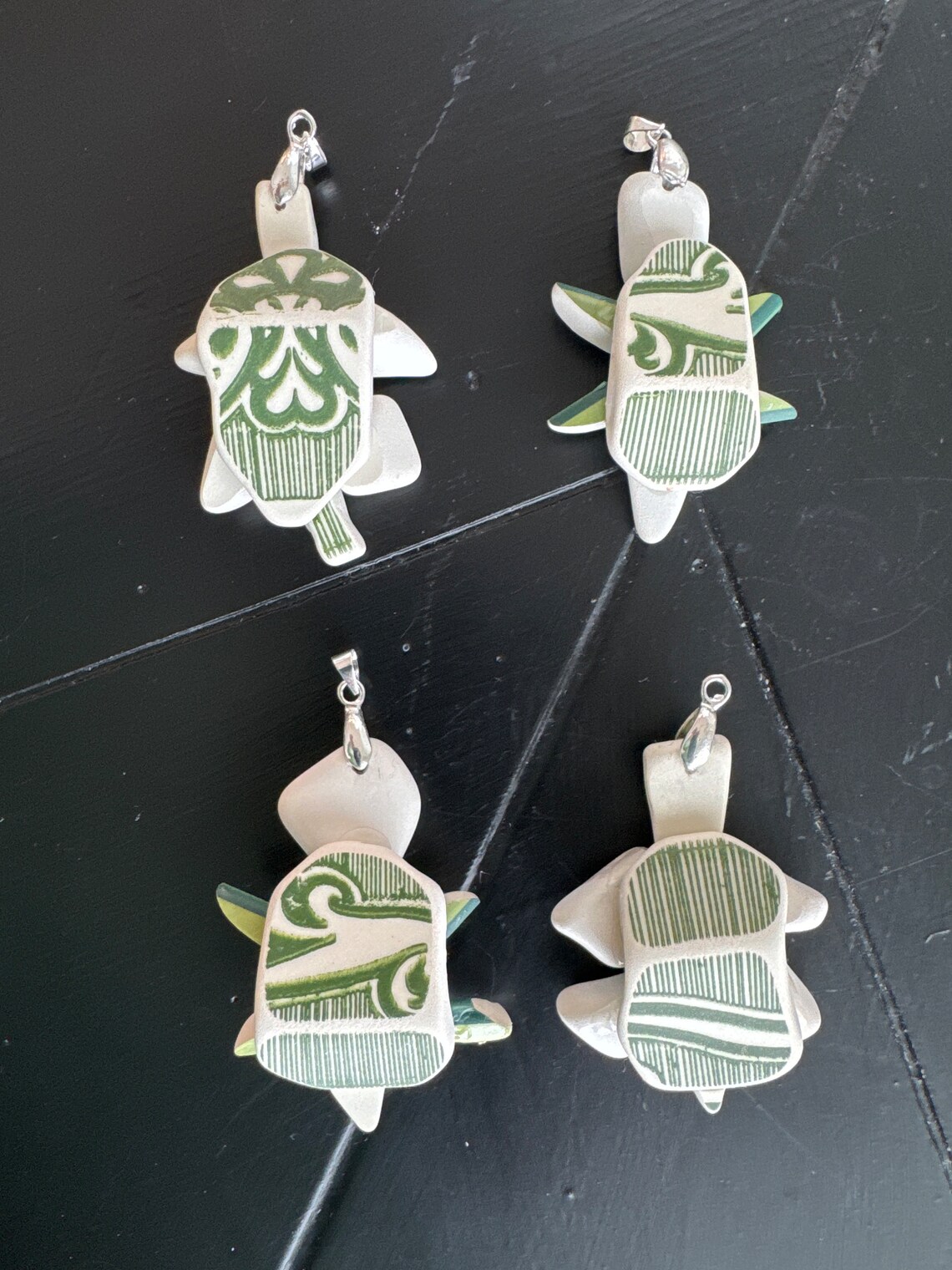 TRAVEL TURTLE Keychain Made With Recycled Pottery Pieces / Safe Travels ...