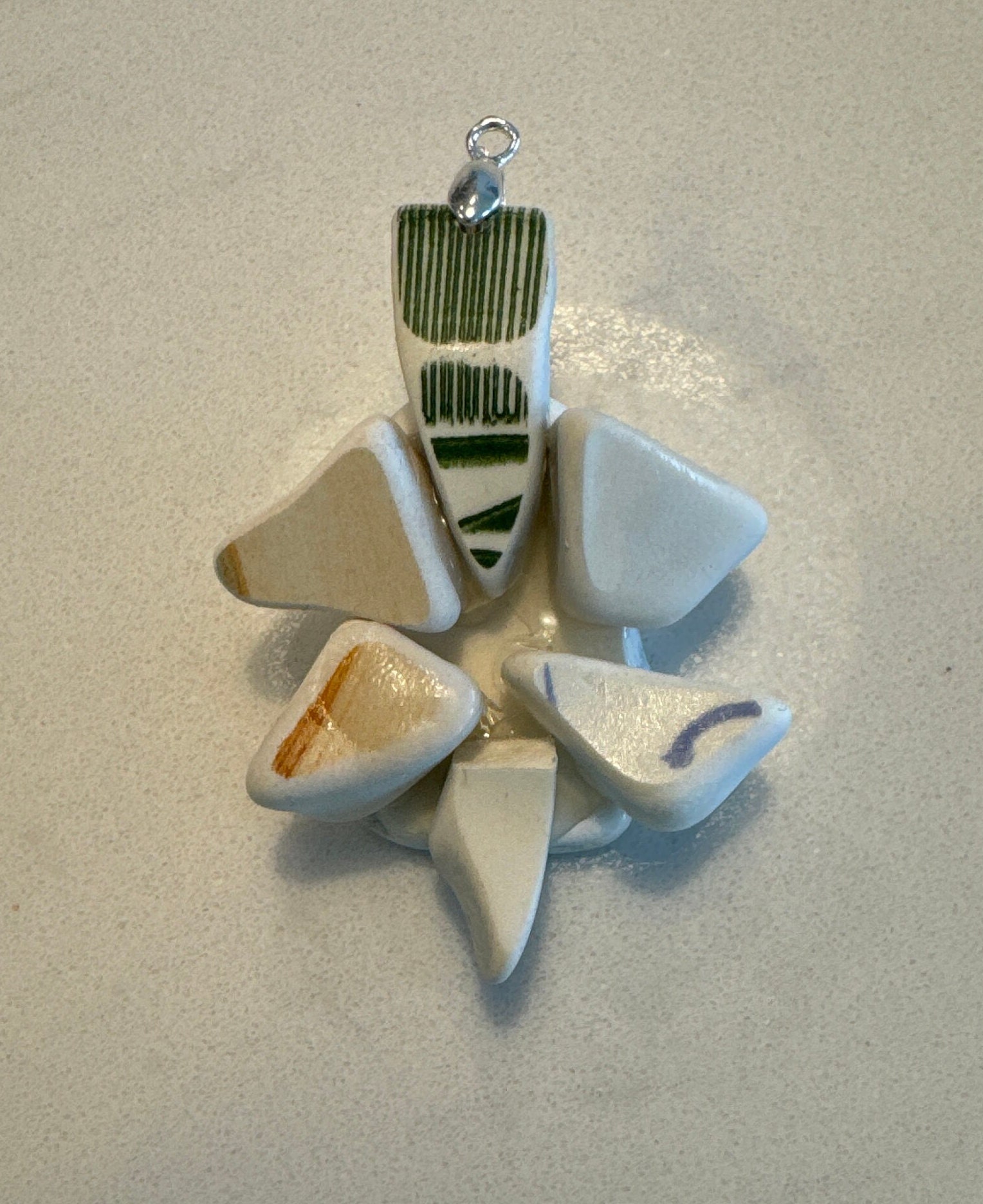 TRAVEL TURTLE Keychain Made With Recycled Pottery Pieces / Safe Travels ...