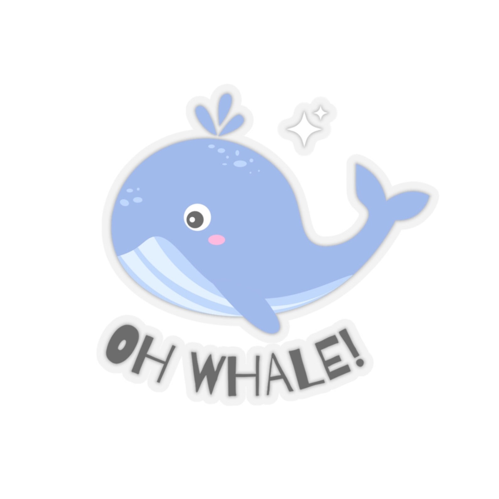 Oh Whale! Stickers - Etsy