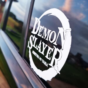 Demon Slayer Decal Sticker Automotive Bumper Laptop Decal for Anime ...