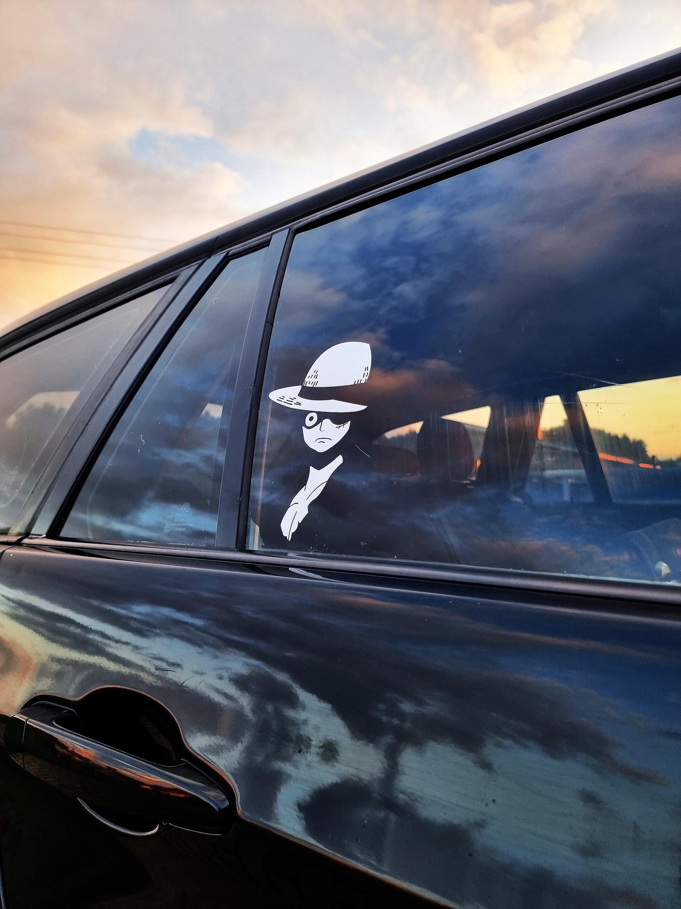 One Piece Monkey D. Luffy Decal Laptop Sticker Car Bumper Windshield ...