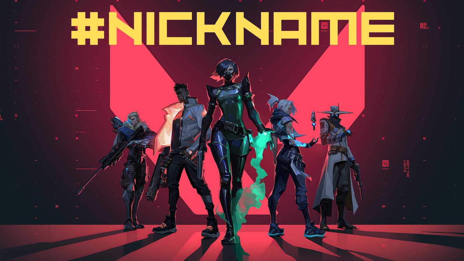 CUSTOM VALORANT STICKERS Female Agents Val Jett, Chamber, Omen, Astra ...