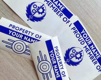 Vault-tec fallout Vinyl Decal Sticker - Etsy