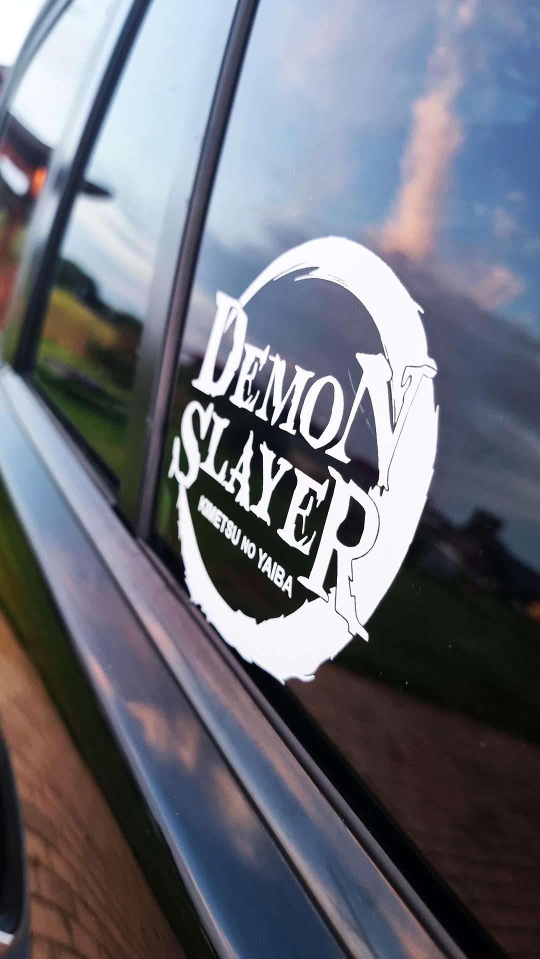 Demon Slayer Decal Sticker Automotive Bumper Laptop Decal for Anime ...
