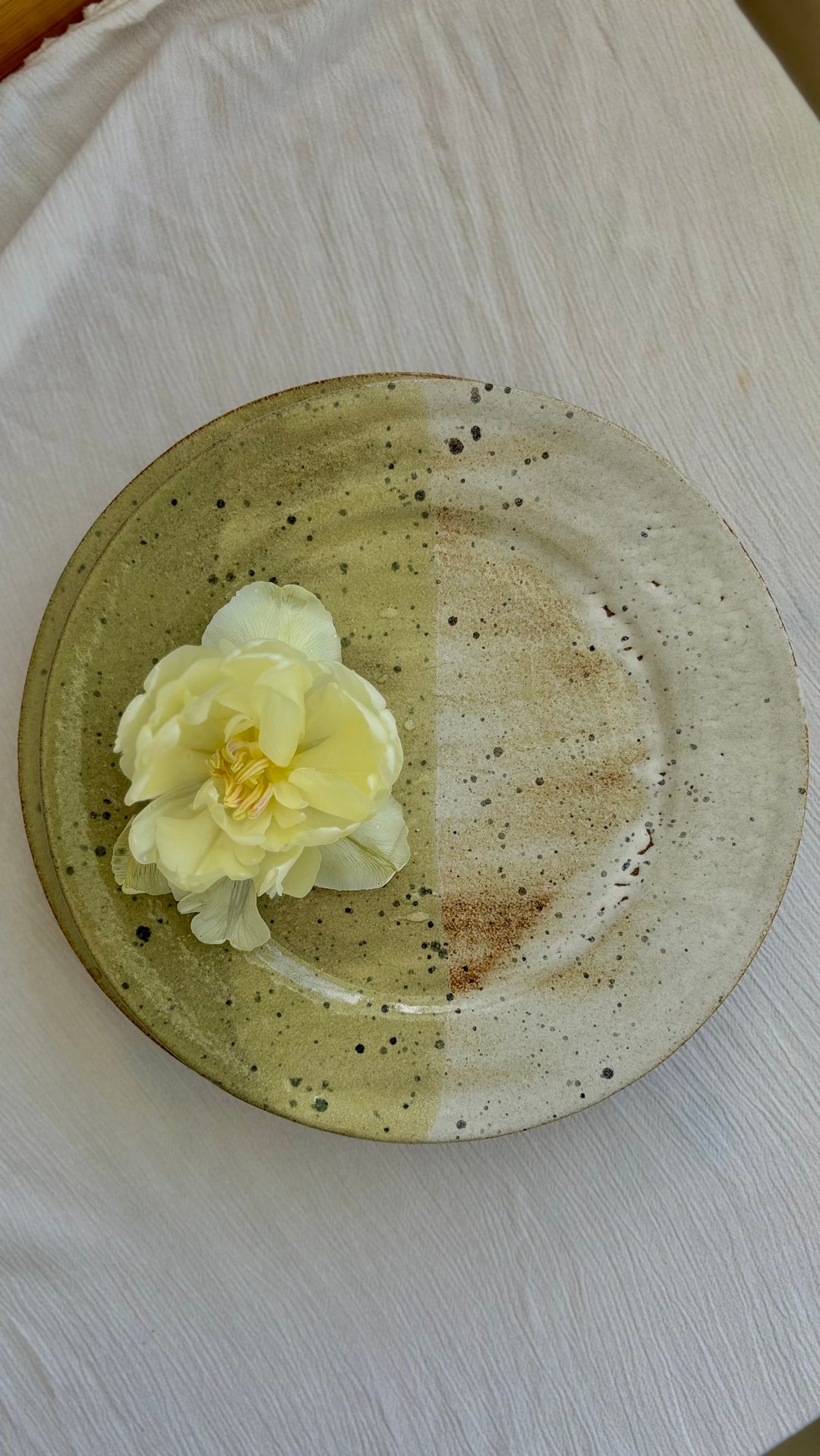 Handmade Plate, Minimalism Style Plate, Pottery Plate, Wabi Sabi - Etsy