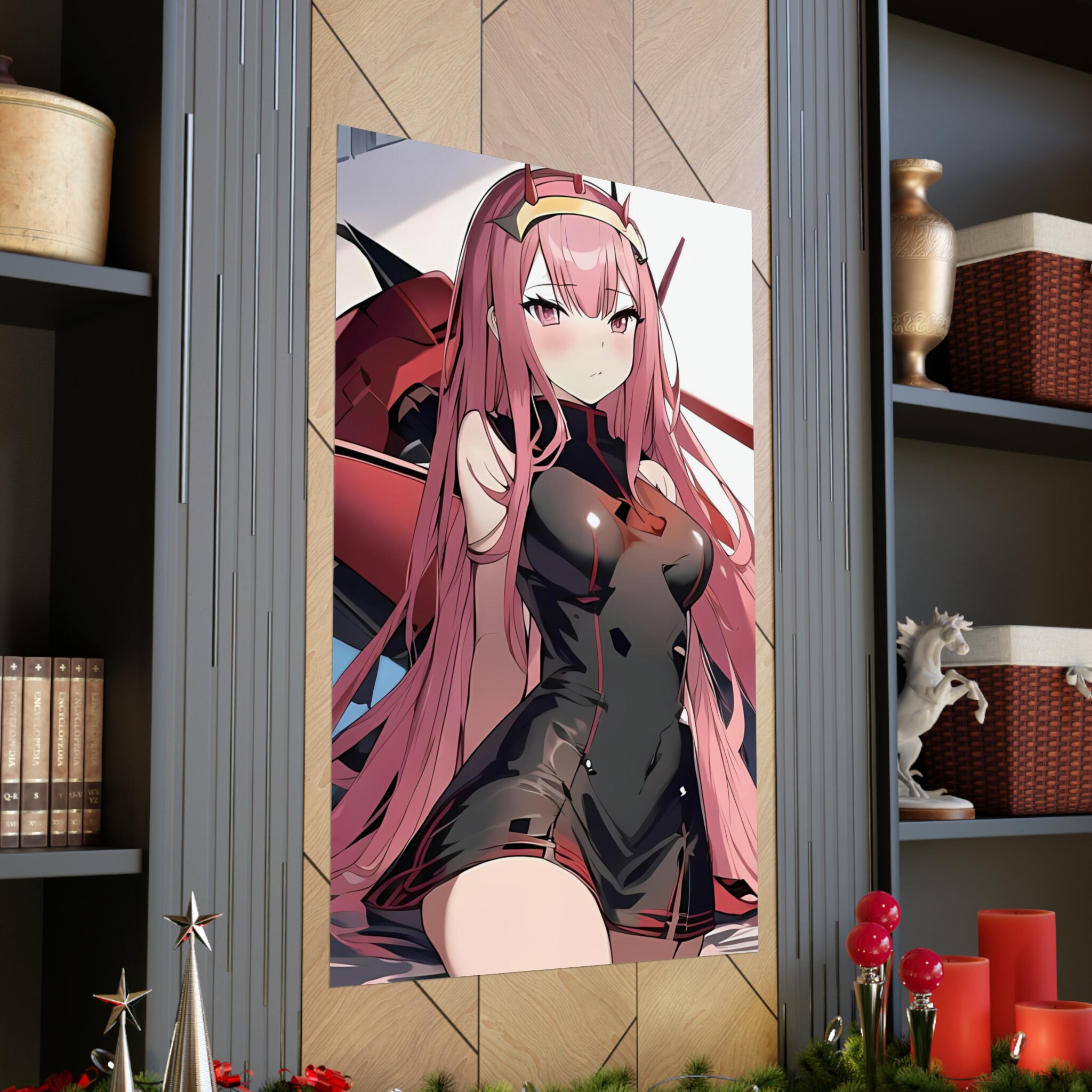 Zero Two Anime Poster - Etsy