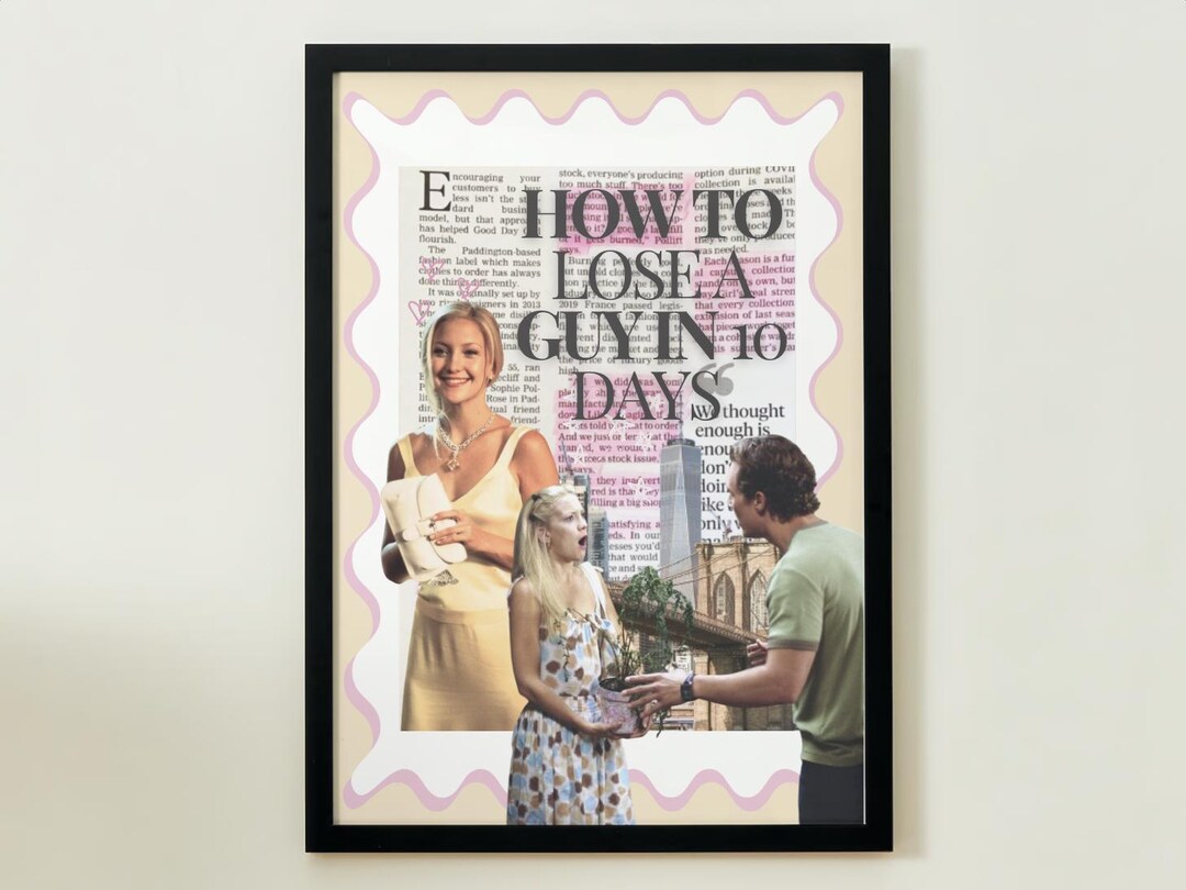 How to Lose A Guy in 10 Days - Digital Film Poster - Etsy