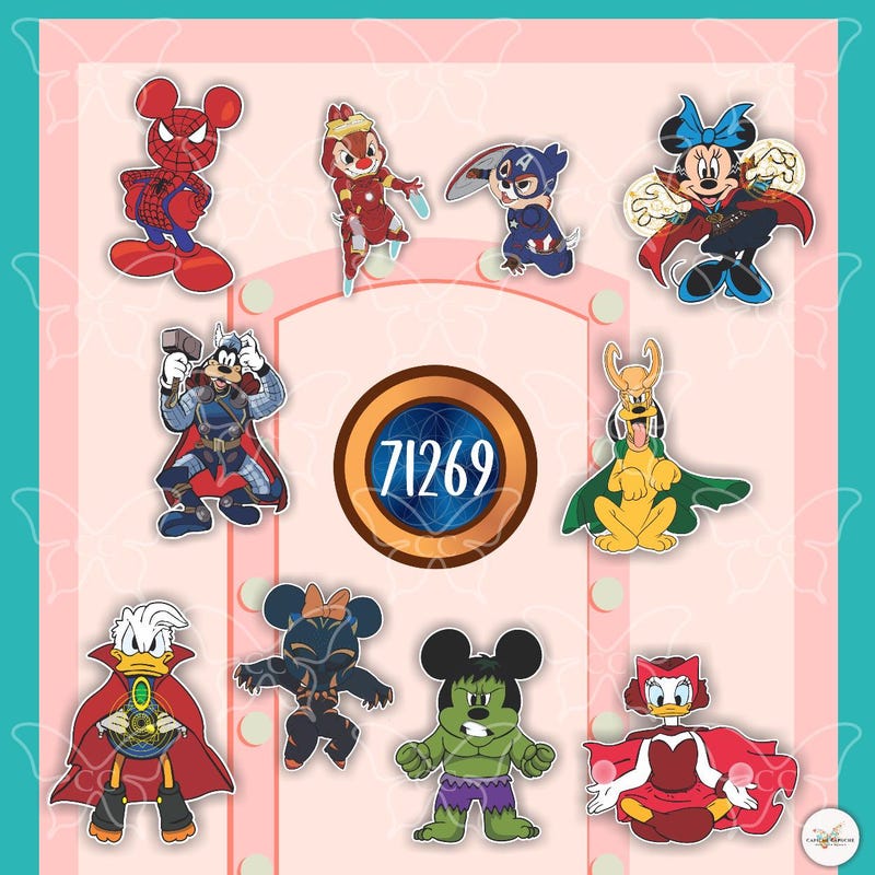 Magnets Superhero - Etsy