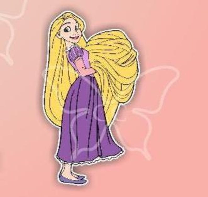 Tangled - Princesses Full Body -disney Movie Inspired Magnets Cruise ...